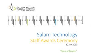 Salam Technology Team Service Awards – Salam Technology